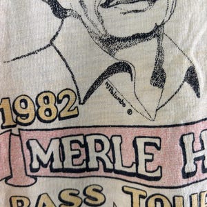 Vintage 80's Merle Haggard America's Music Shirt RARE - Etsy