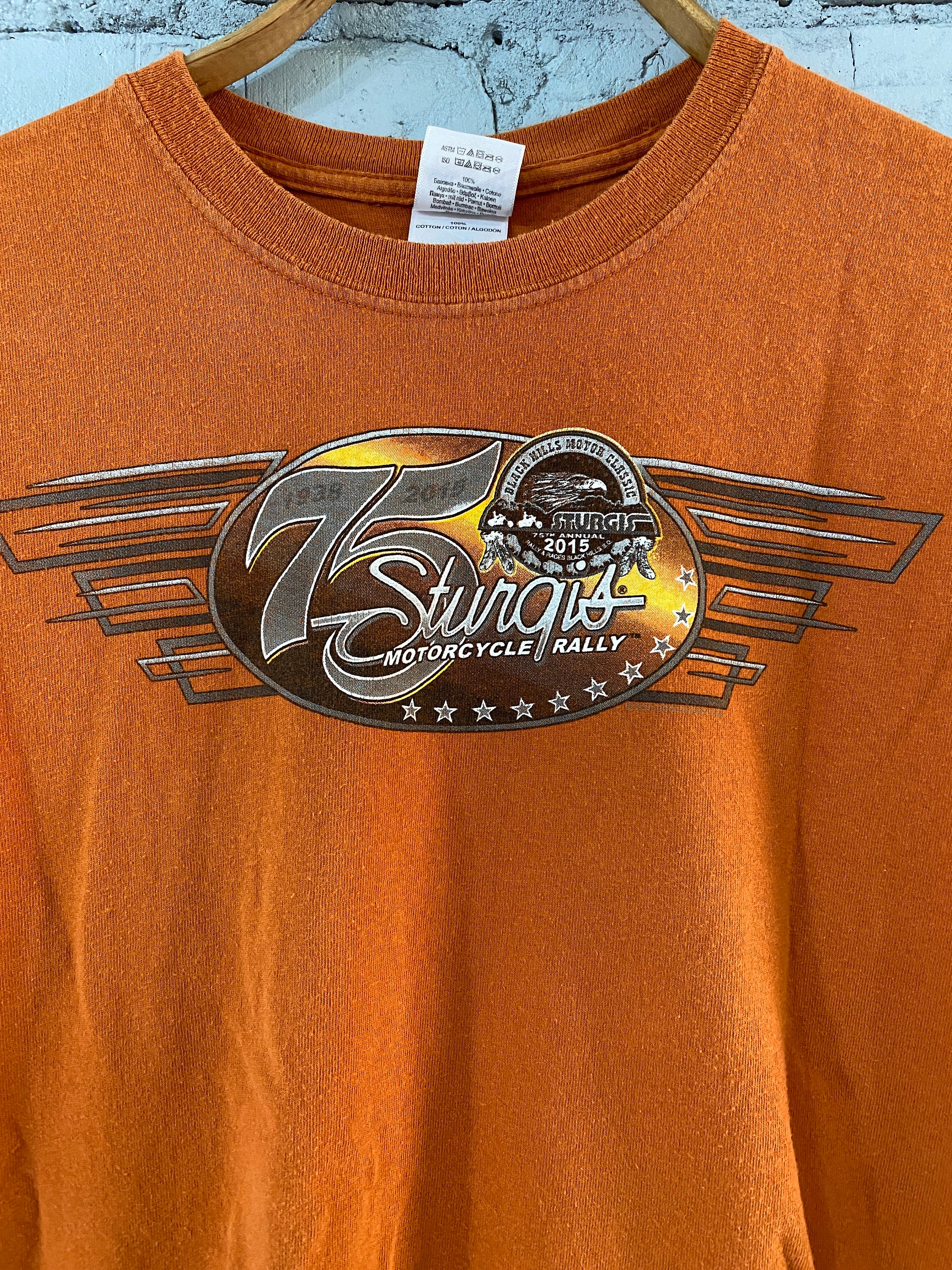 75th Sturgis Motorcycle Rally T-shirt - Etsy