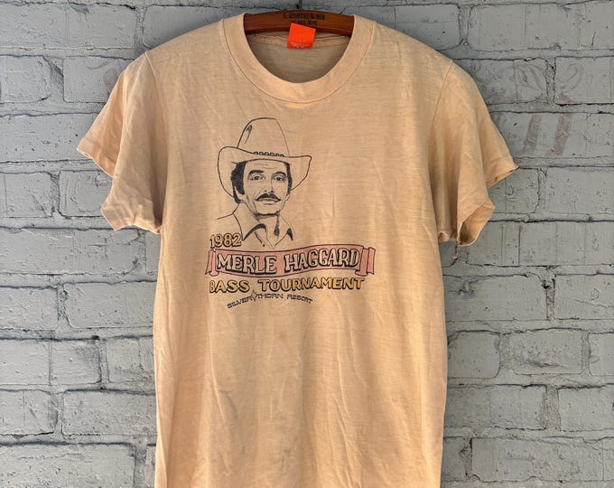 Vintage 80's Merle Haggard America's Music Shirt RARE - Etsy
