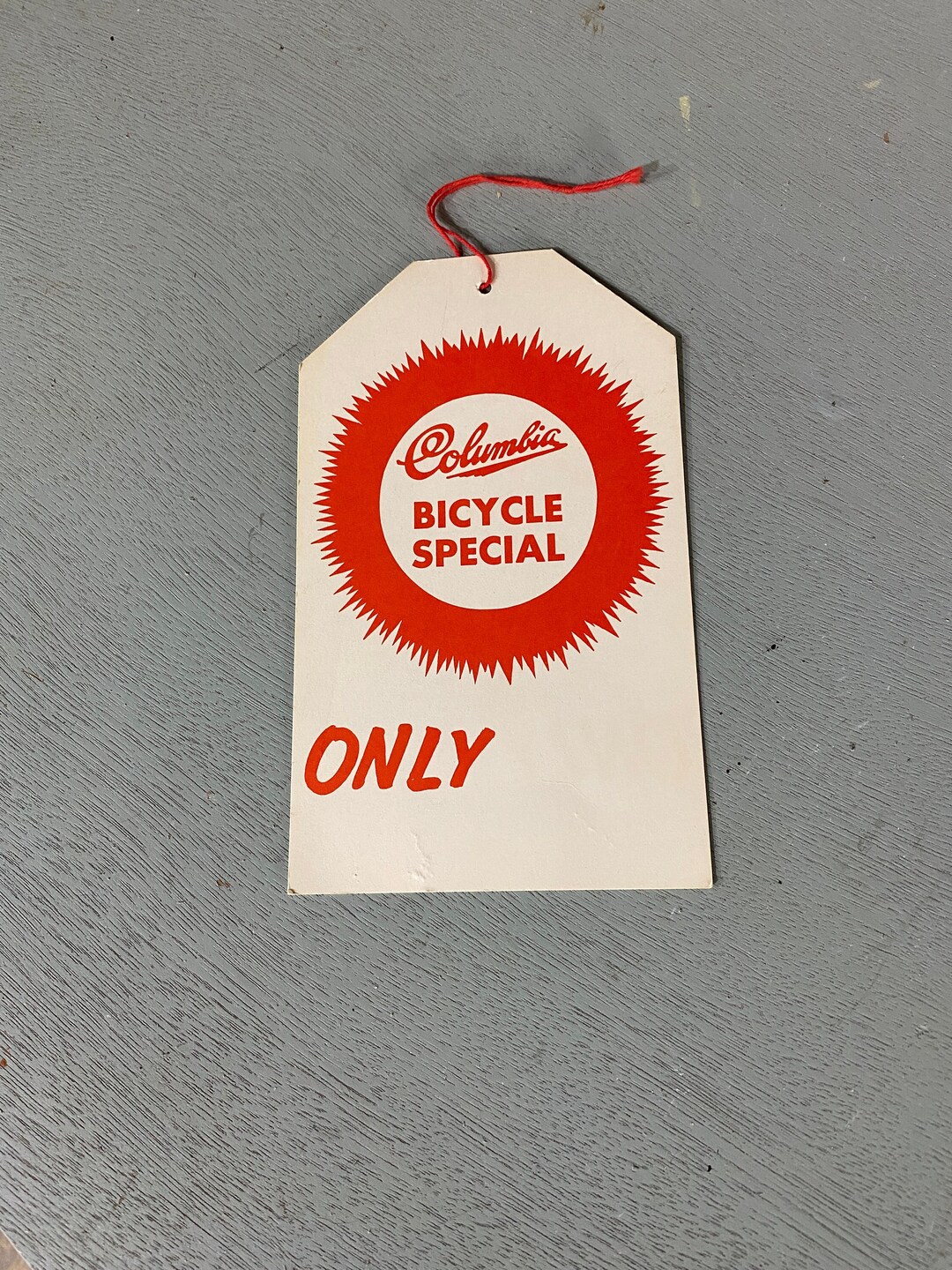 Columbia Bikes Hang Tag New Old Stock - Etsy