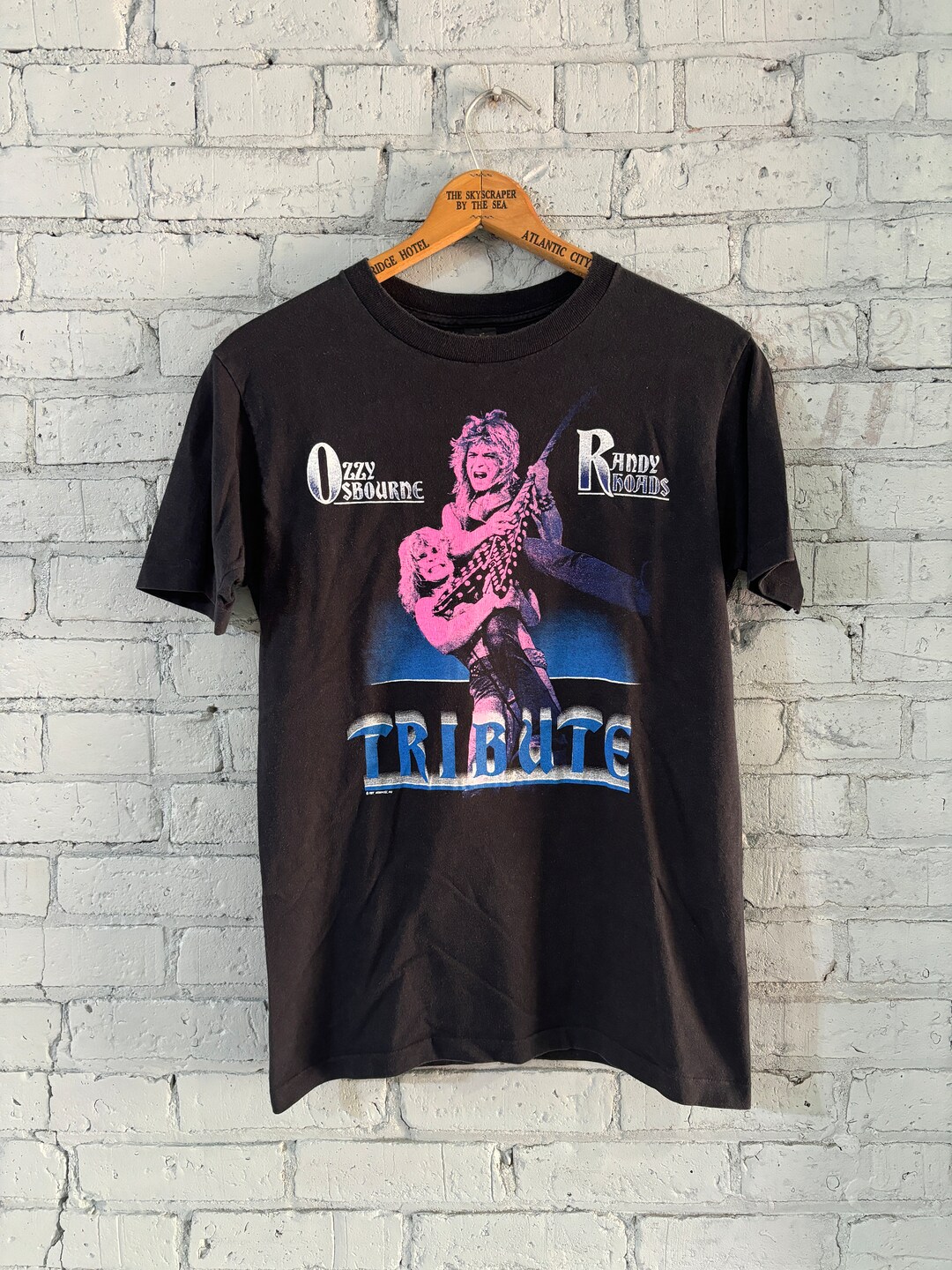 Ozzy Osbourne X Randy Rhoads Tribute 1987 Vintage T Shirt - Etsy