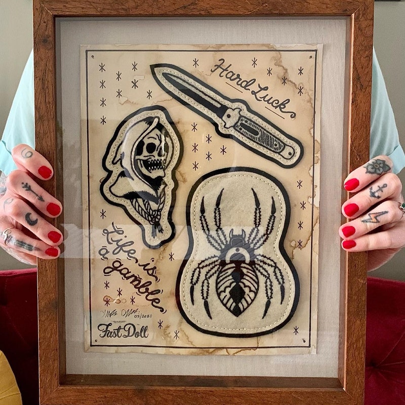 Traditional Tattoo Flash Sheet - Etsy