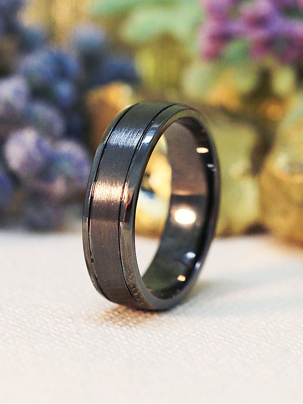 Black Rhodium Ring