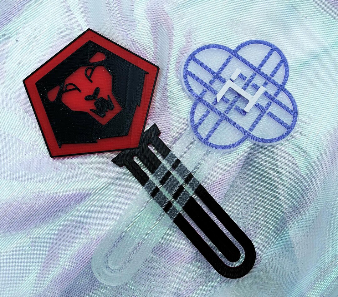 Kpop Demon Hunter Bookmarks - Huntrix and Saja Boys - Etsy