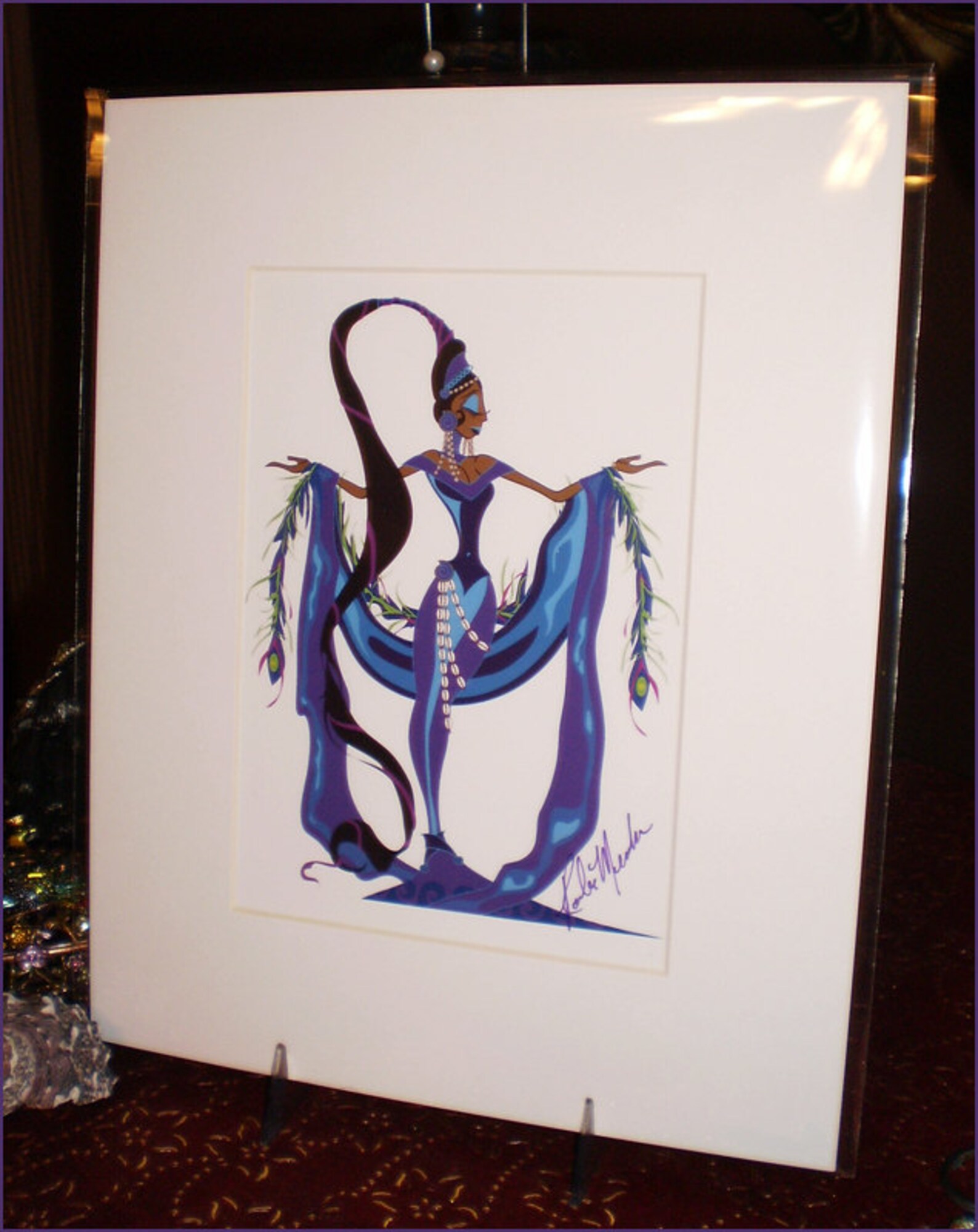 Yemaya Olokun Color Print (2013) - Etsy