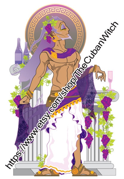 Dionysus Color Print (2017) - Etsy