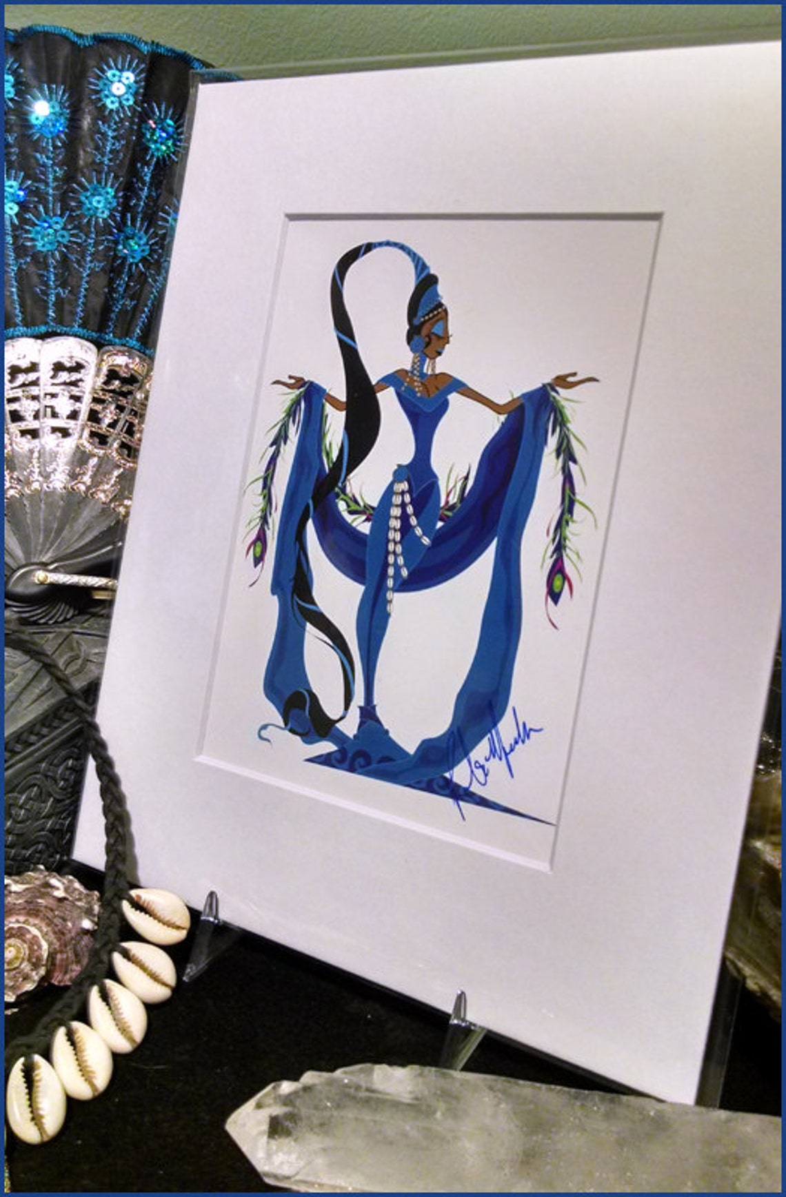 Yemaya Color Print (2013) - Etsy