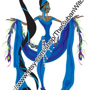 Yemaya Color Print (2013) - Etsy