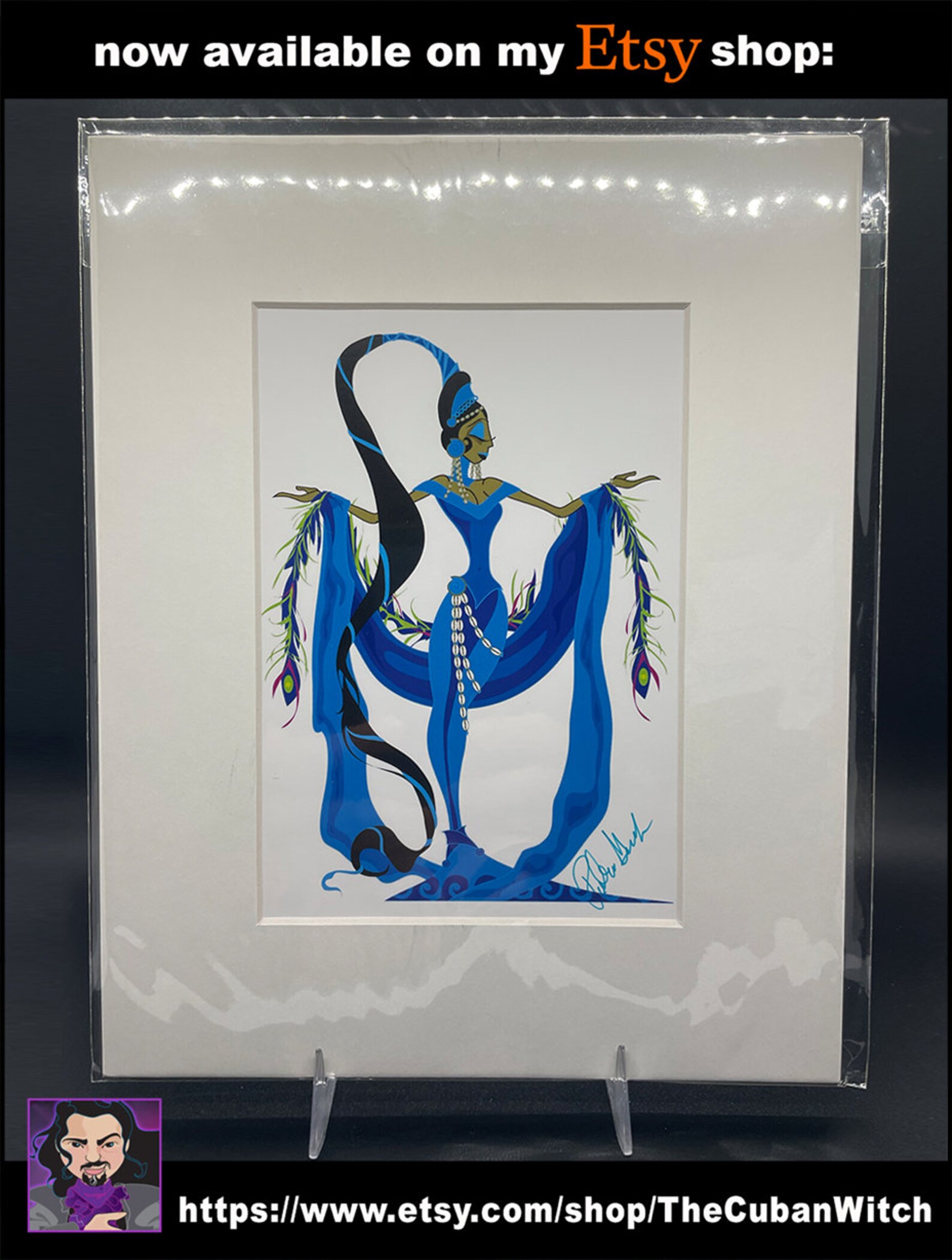 Yemaya Color Print (2013) - Etsy
