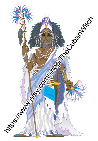 Obatala Color Print (2018) - Etsy