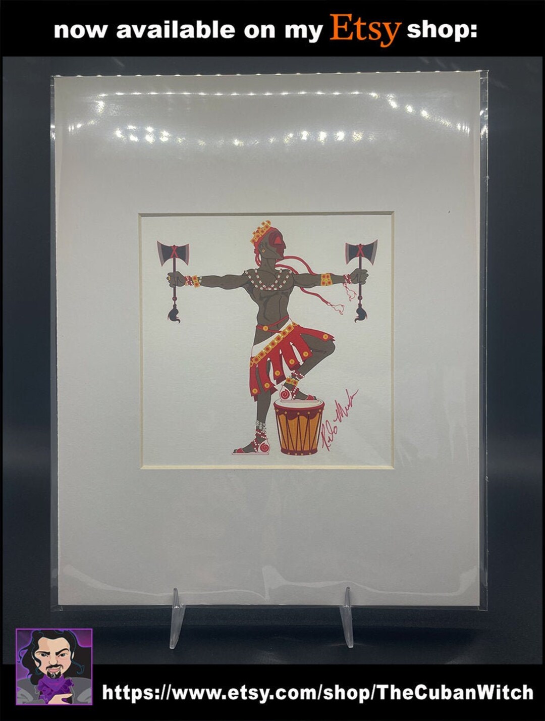 Chango Color Print (2013) - Etsy