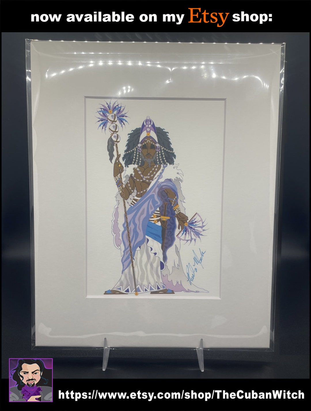 Obatala Color Print (2018) - Etsy