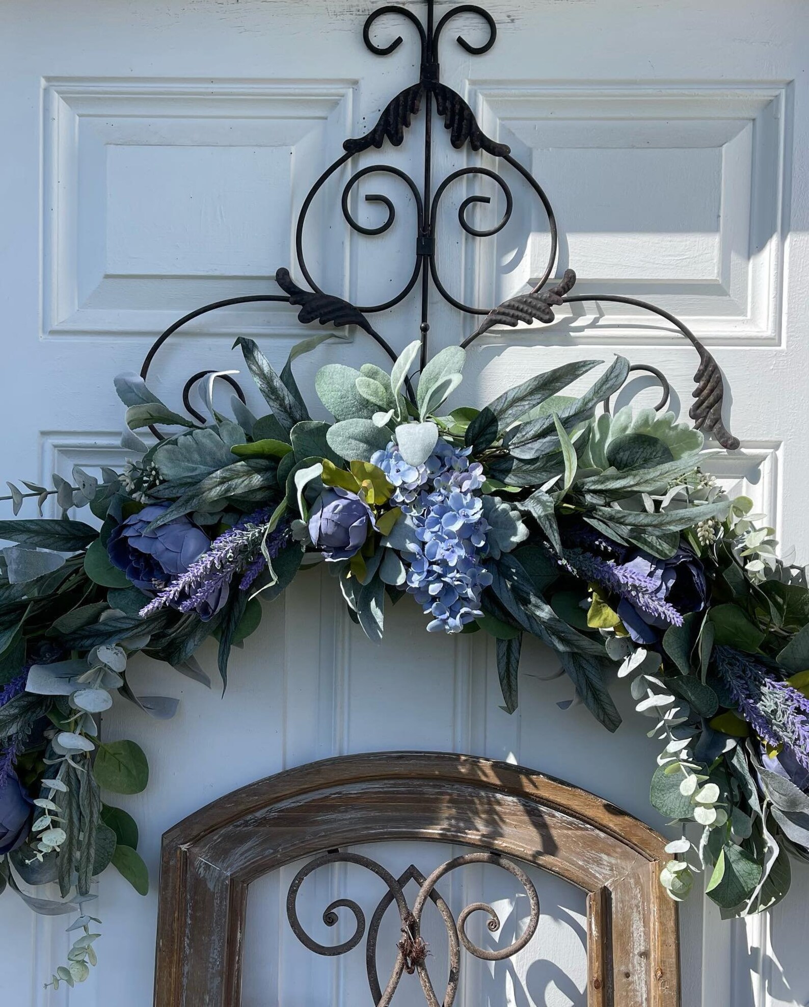 MIXED GREENERY SWAG Farmhouse Inspired Decor modernfarmhouse - Etsy