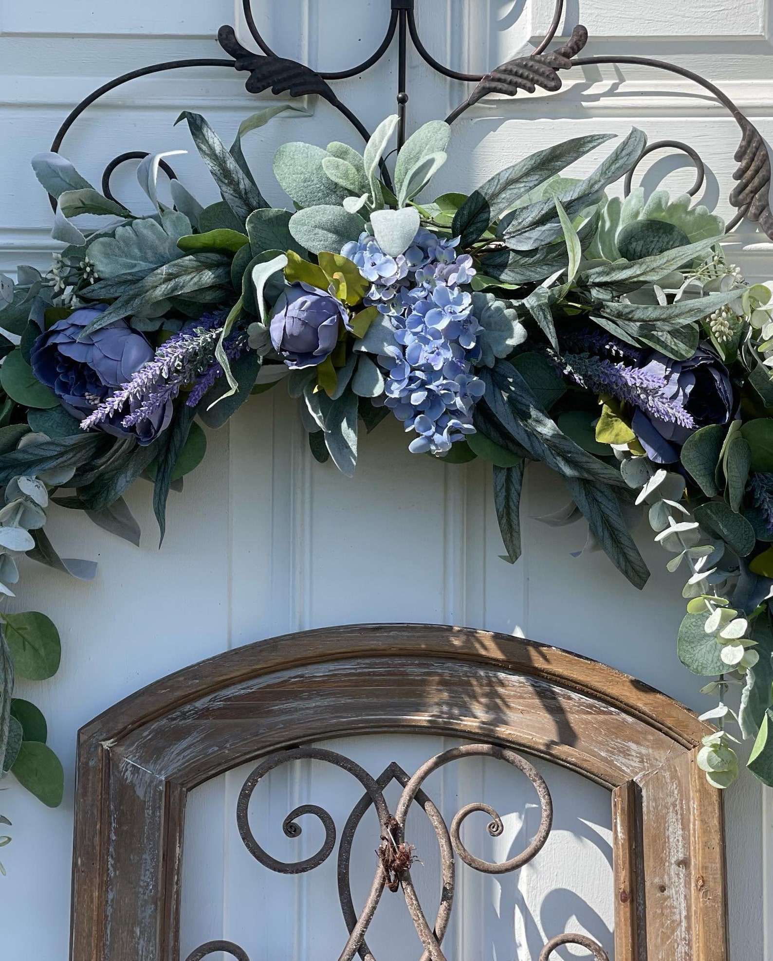 MIXED GREENERY SWAG Farmhouse Inspired Decor modernfarmhouse - Etsy