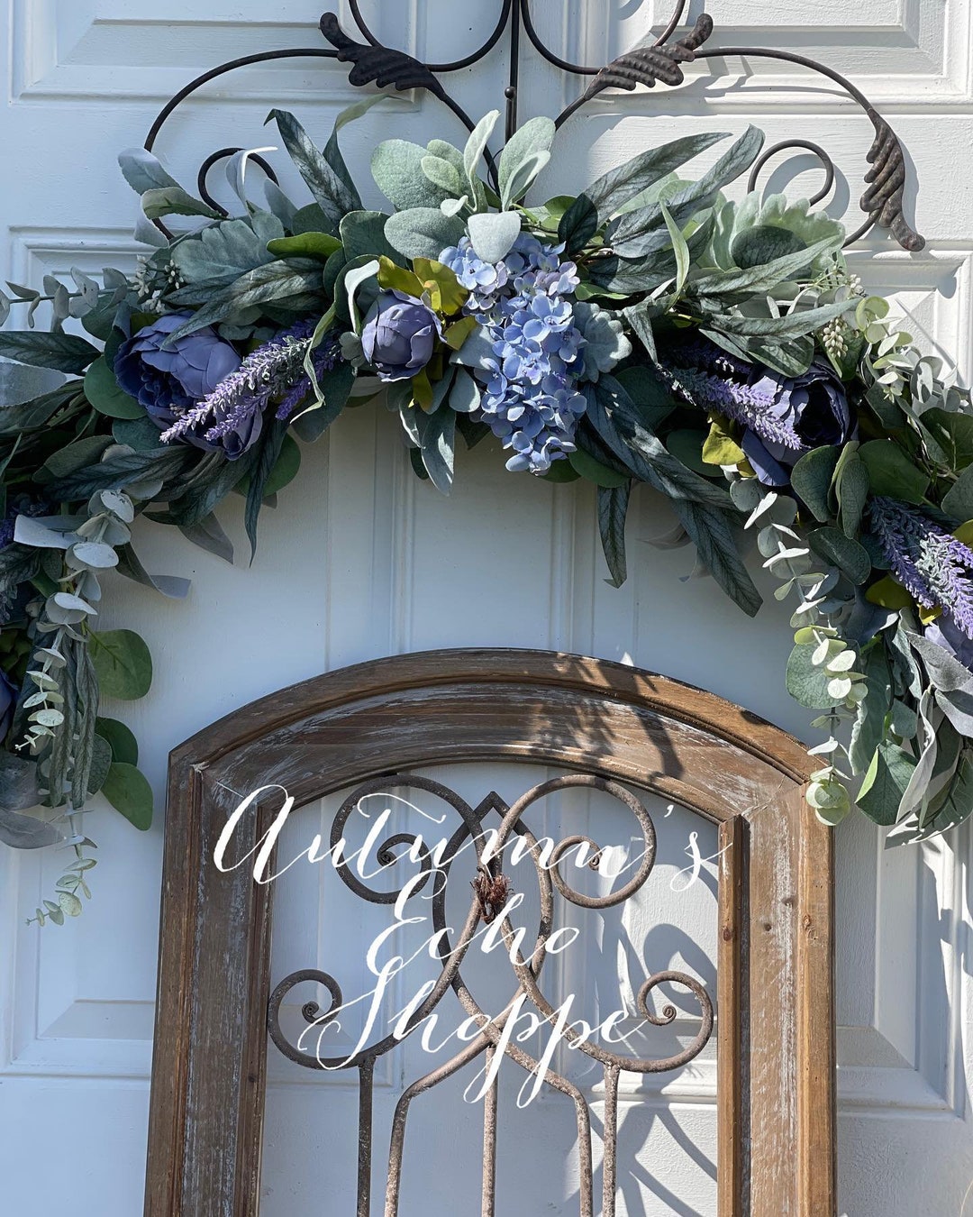 MIXED GREENERY SWAG~ Farmhouse Inspired Decor ~modernfarmhouse Swag ...