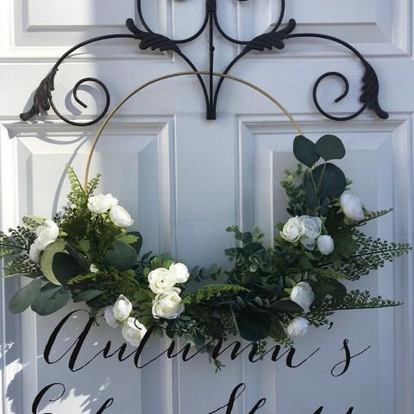 Modern Spring Wreath - Etsy