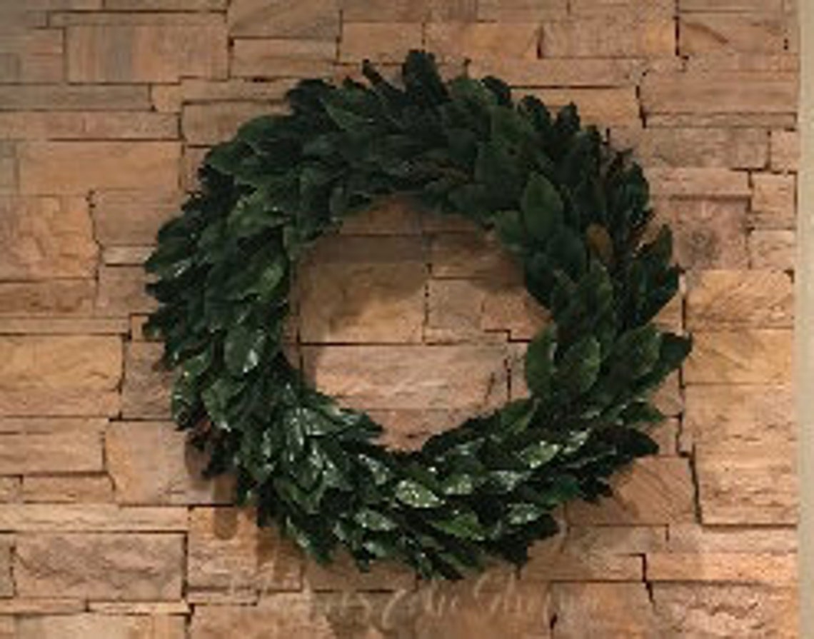 36 INCH MAGNOLIA WREATH / Large Magnolia Interior Decor - Etsy