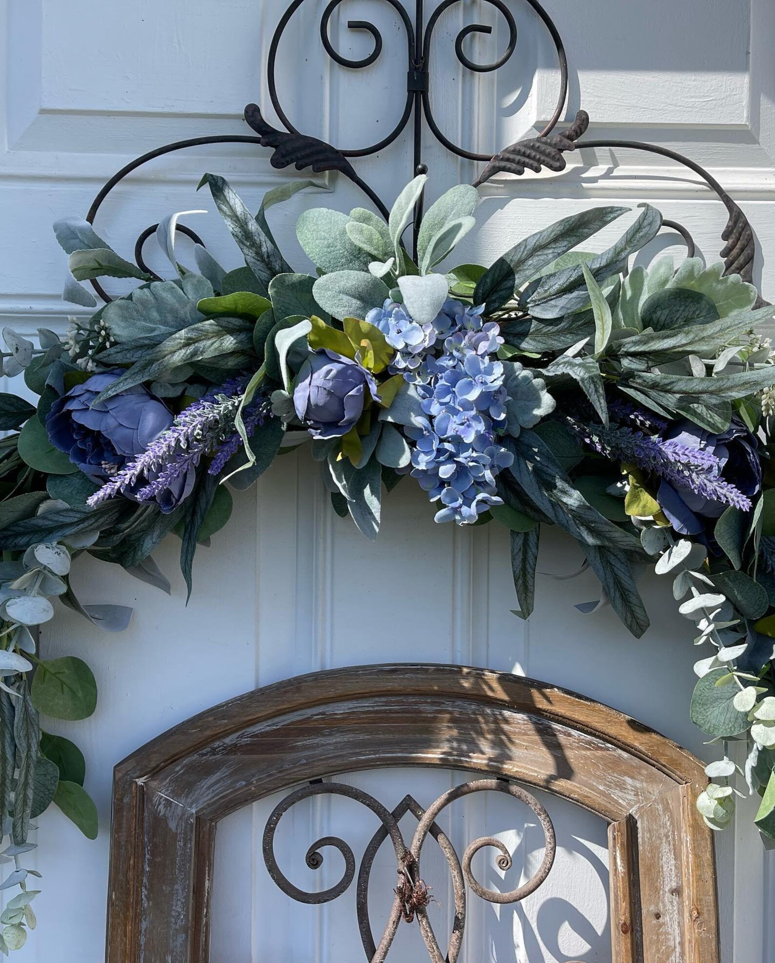 MIXED GREENERY SWAG Farmhouse Inspired Decor modernfarmhouse - Etsy