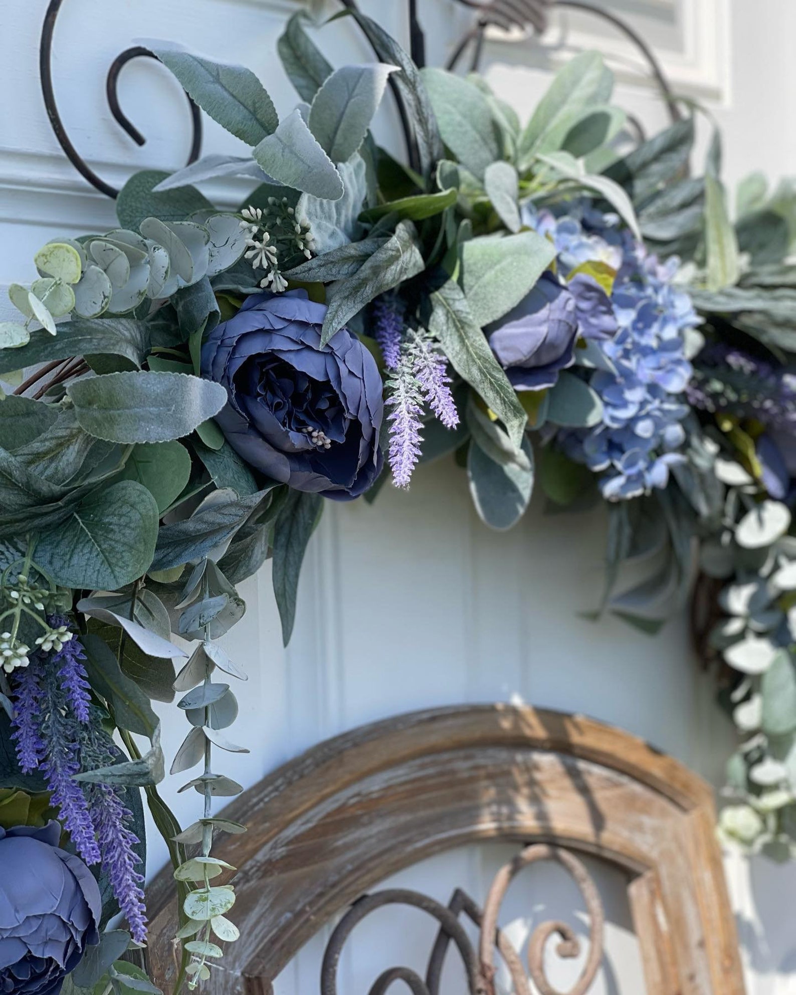 MIXED GREENERY SWAG Farmhouse Inspired Decor modernfarmhouse - Etsy