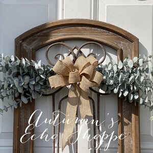 FARMHOUSE EUCALYPTUS SWAG ~ Eucalyptus Wall Swag ~ Farmhouse Inspired ...