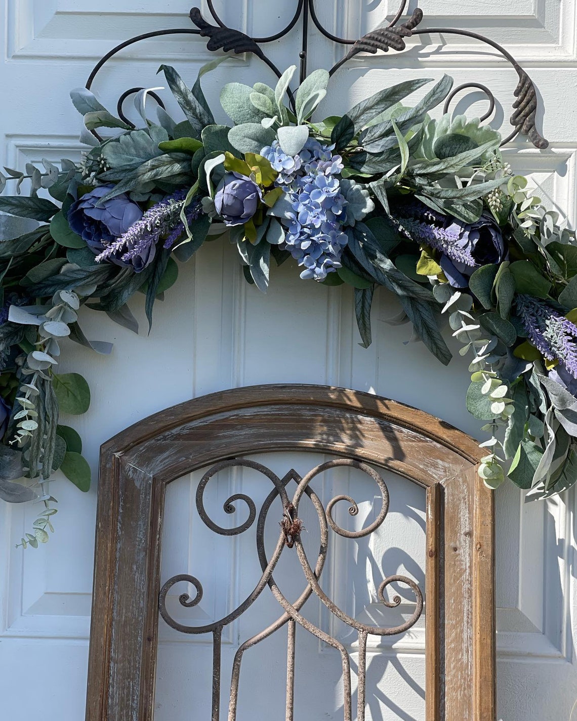 MIXED GREENERY SWAG Farmhouse Inspired Decor modernfarmhouse - Etsy