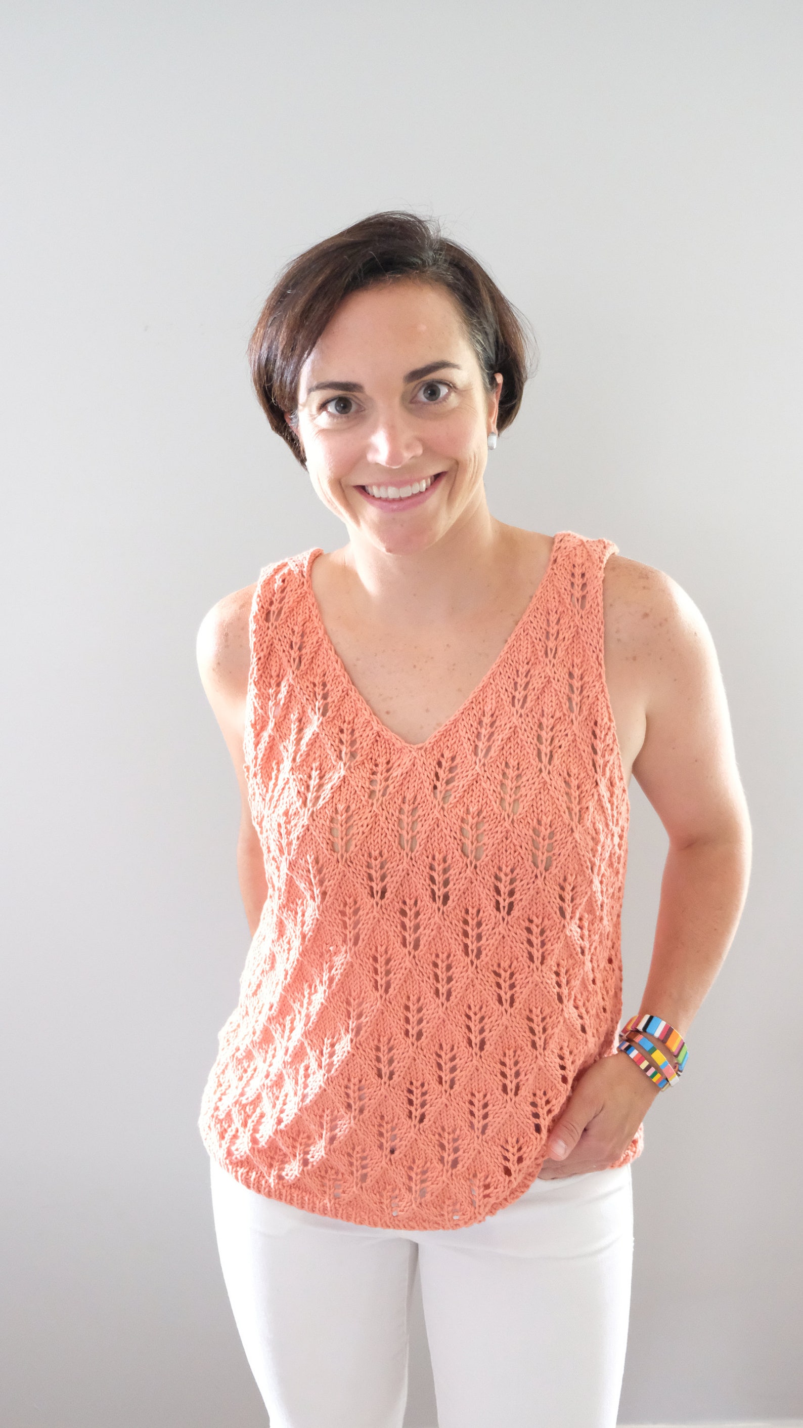 Mckenzie Tank Lace Knitting Pattern - Etsy