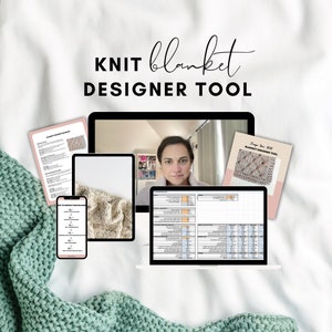 Knit Blanket Pattern Tool Design Your Own Knit Blanket Knitting Pattern ...