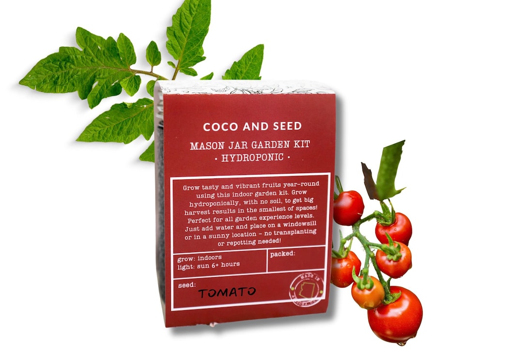 Tomato Garden Kit, Hydroponic Grow Kit, Indoor Garden Kit, Self ...