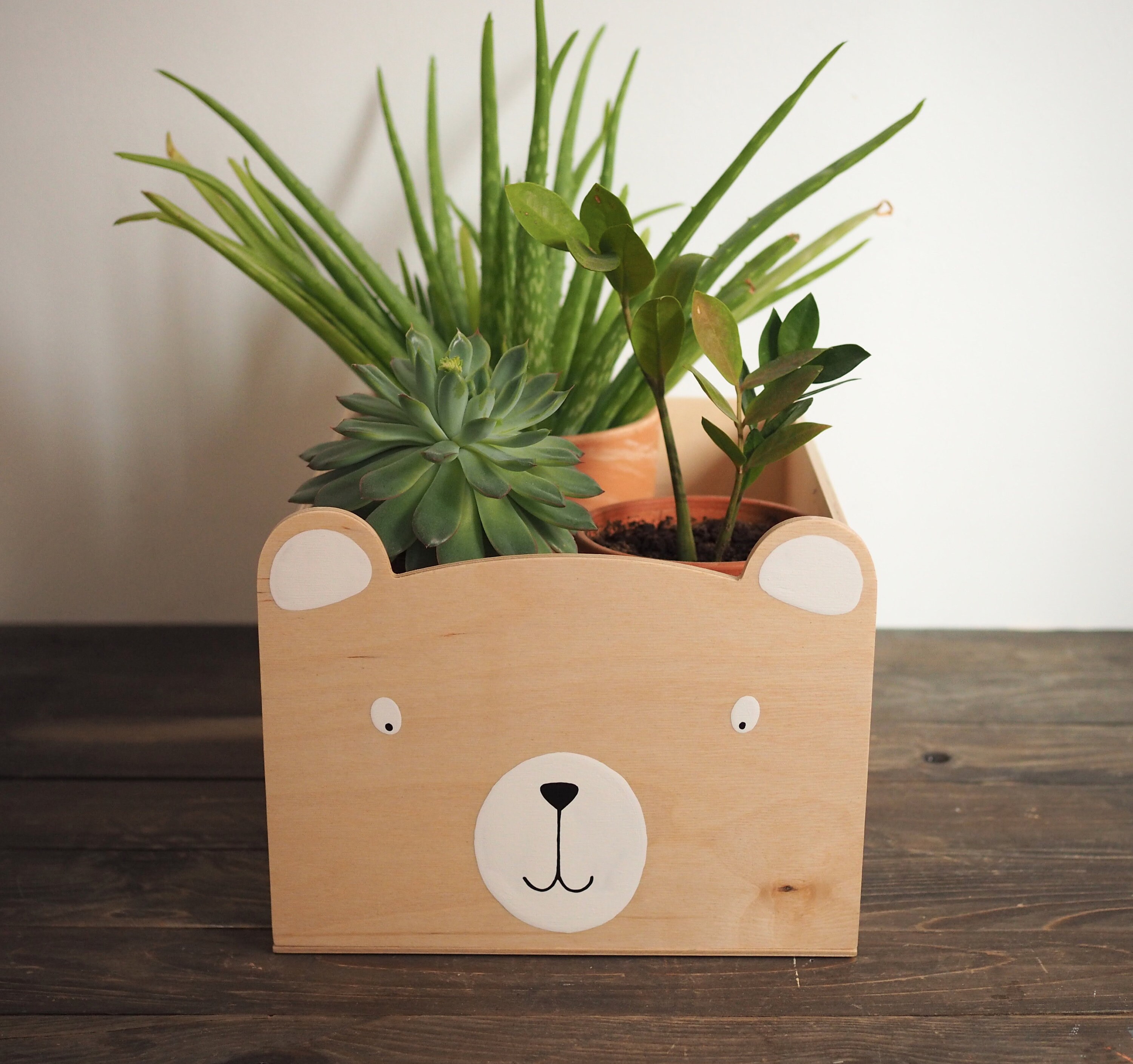 LARGE wooden box fits A4 size copy paper box for toys box | Etsy