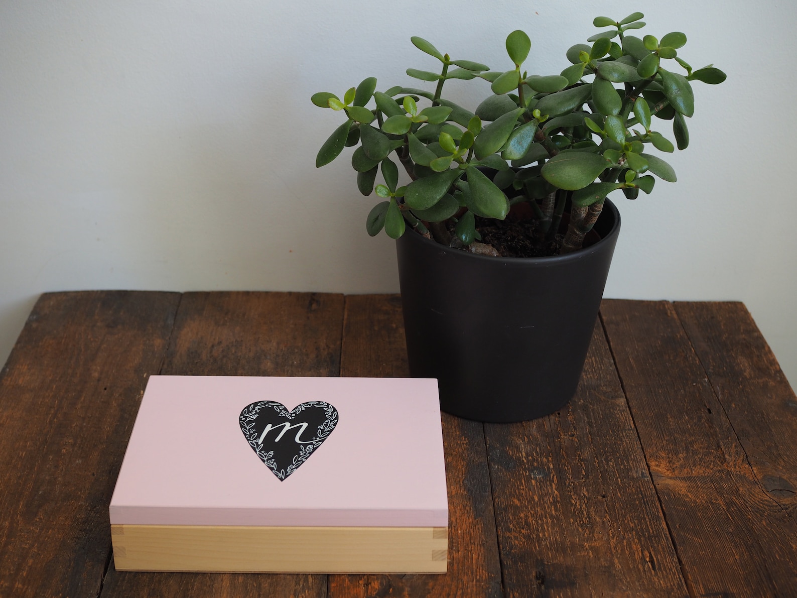 Personalised With a Letter Photo Box for 15x20cm Prints or - Etsy