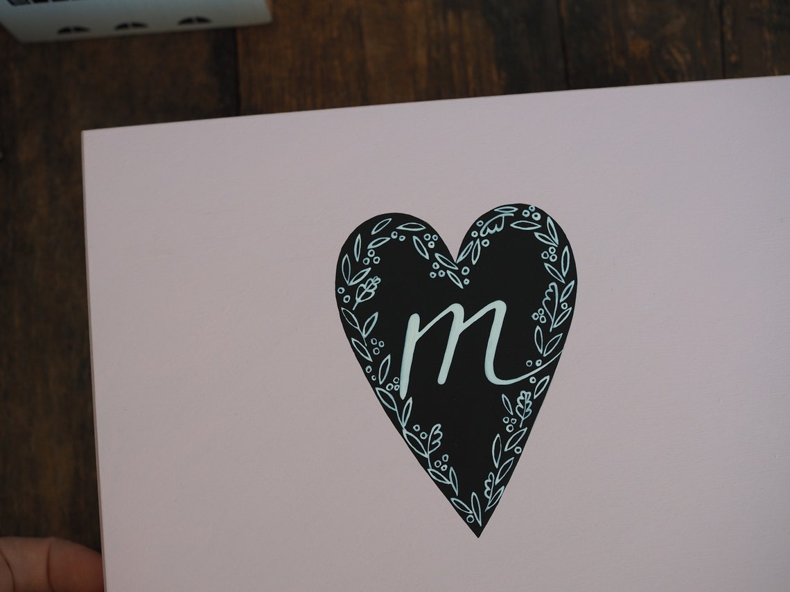 Personalised With a Letter Photo Box for 15x20cm Prints or - Etsy