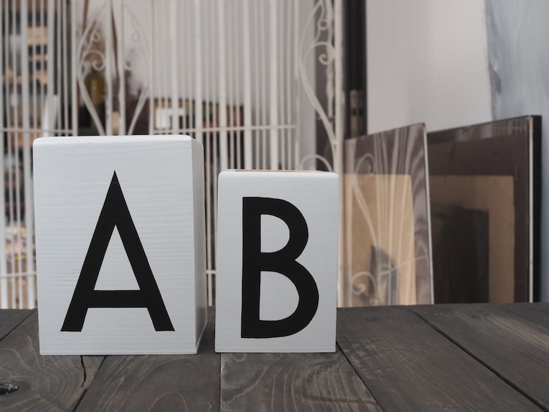 The Box LARGE or SMALL, Personalised Alphabet Pencil Box, Pencil Holder ...