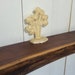 Custom Floating Solid Walnut Mantel - All Custom Made Floating Live ...