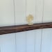Custom Floating Solid Walnut Mantel - All Custom Made Floating Live ...