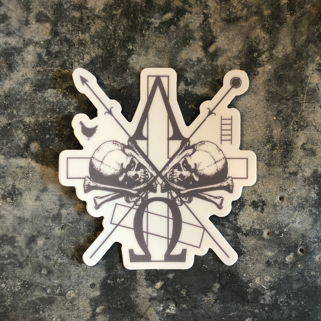 Alpha & Omega Sticker 3" Die-cut High Quality Vinyl Limited Edition ...