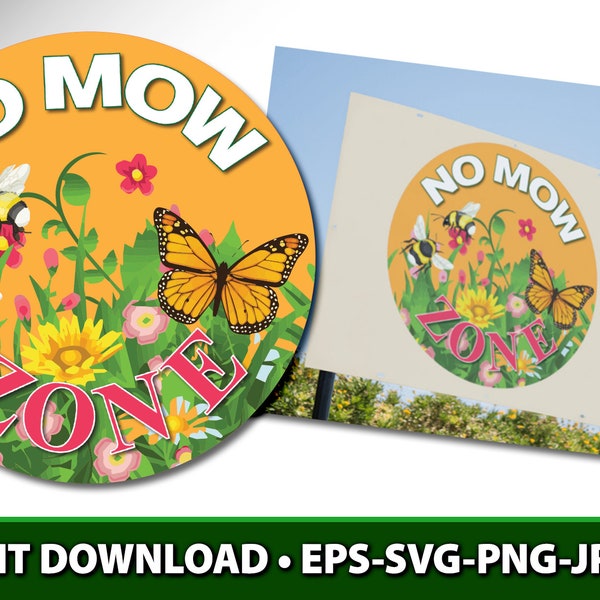 Pollinator Friendly Garden Sign - Etsy