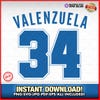 Fernandomania Forever in Spanish - F. Valenzuela PNG - Etsy
