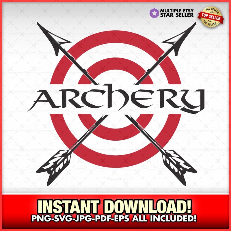 Archery Svg - Etsy