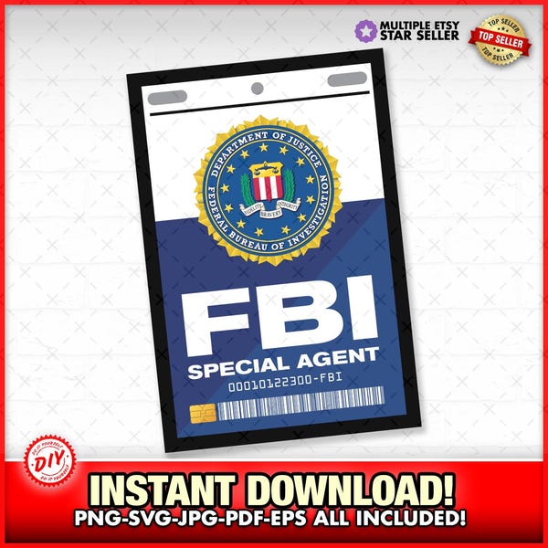 Fbi Halloween Costume - Etsy