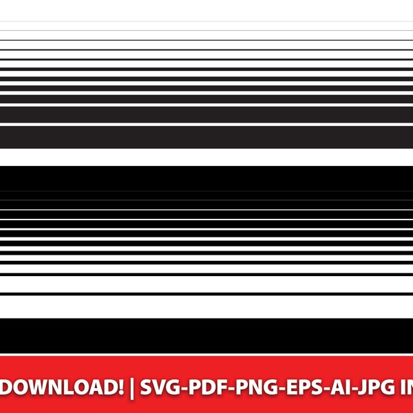 Straight Line Stickers - Etsy