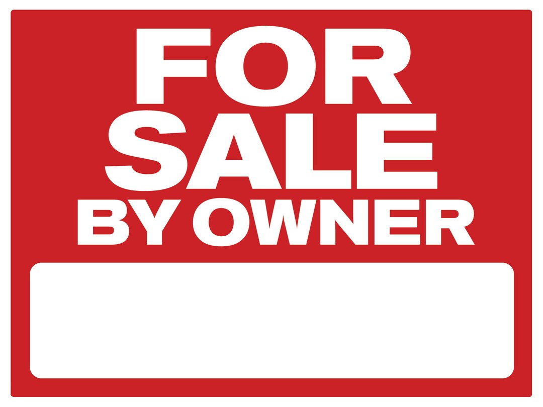 18" X 24" for Sale Sign by Owner Downloadable SVG Vector, EPS Sign, for ...