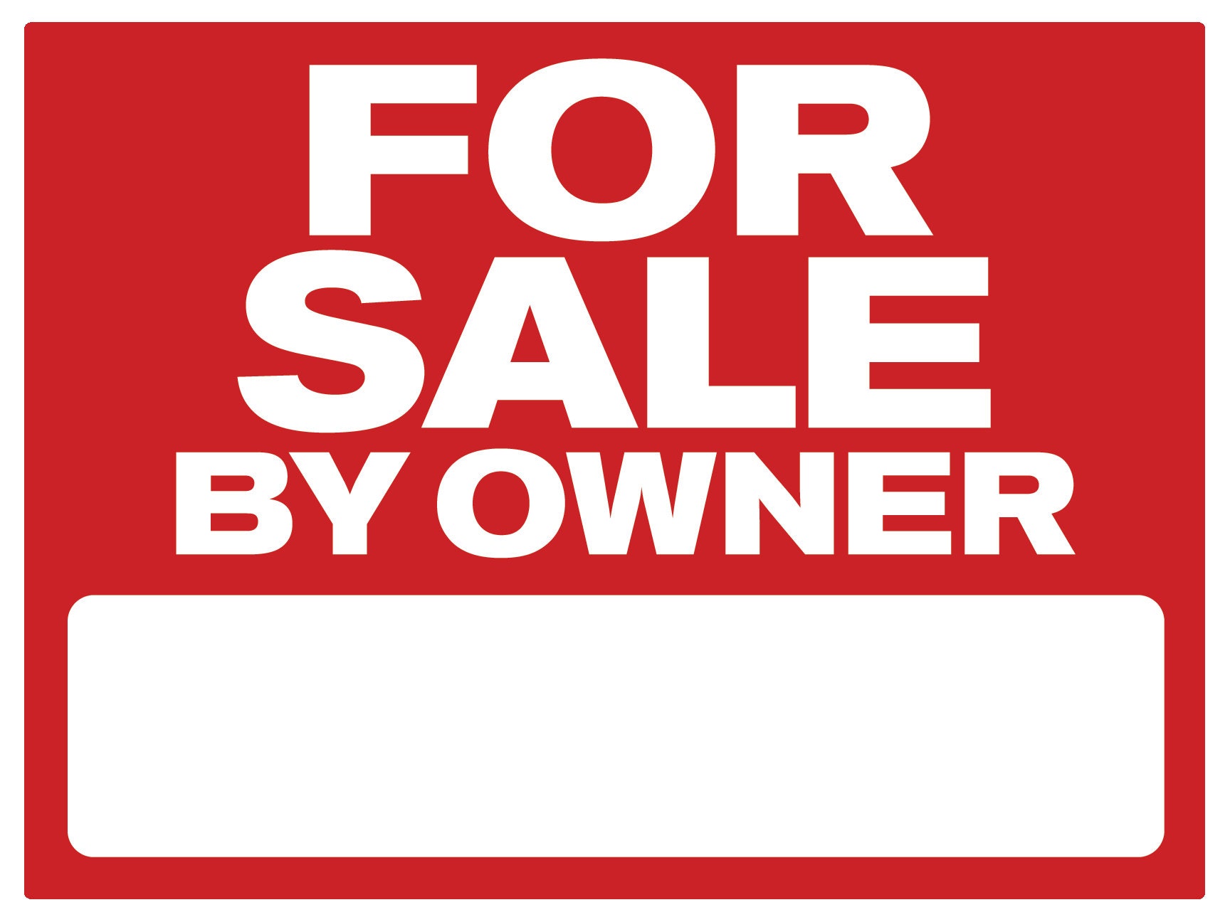18 X 24 for Sale Sign by Owner Downloadable SVG Vector, EPS Sign, for ...
