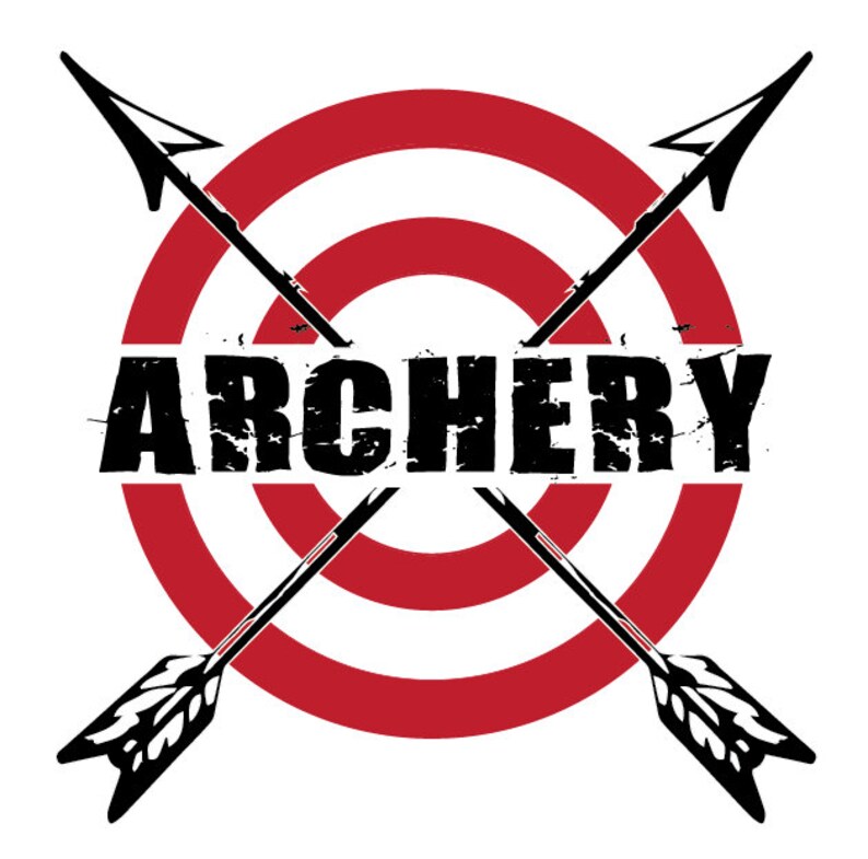 Archery High-resolution Vector Design SVG PNG PDF Instant - Etsy