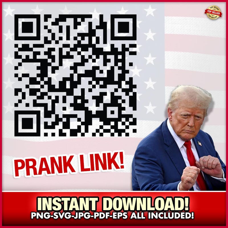 Trump Dance Qr Code - Etsy