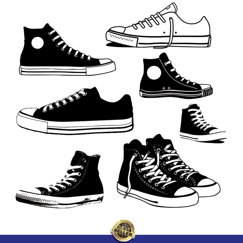 Shoe Converse - Etsy