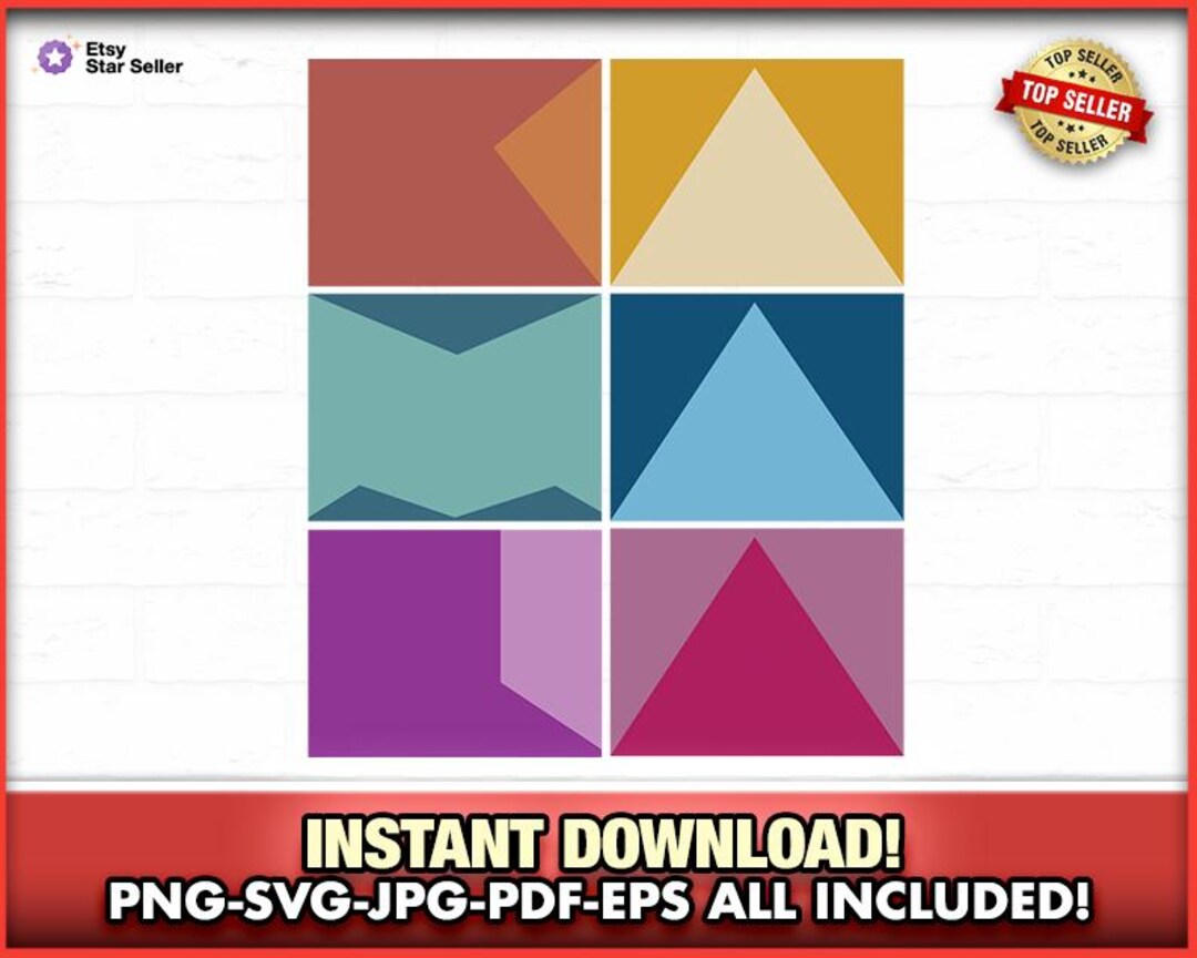 Kamala Harris Quilt Style Geometric 2024 Svg-eps-png, Instant Download ...