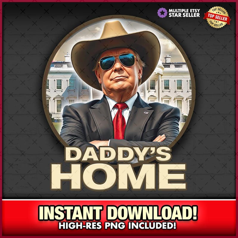 Trump Black and White Png - Etsy