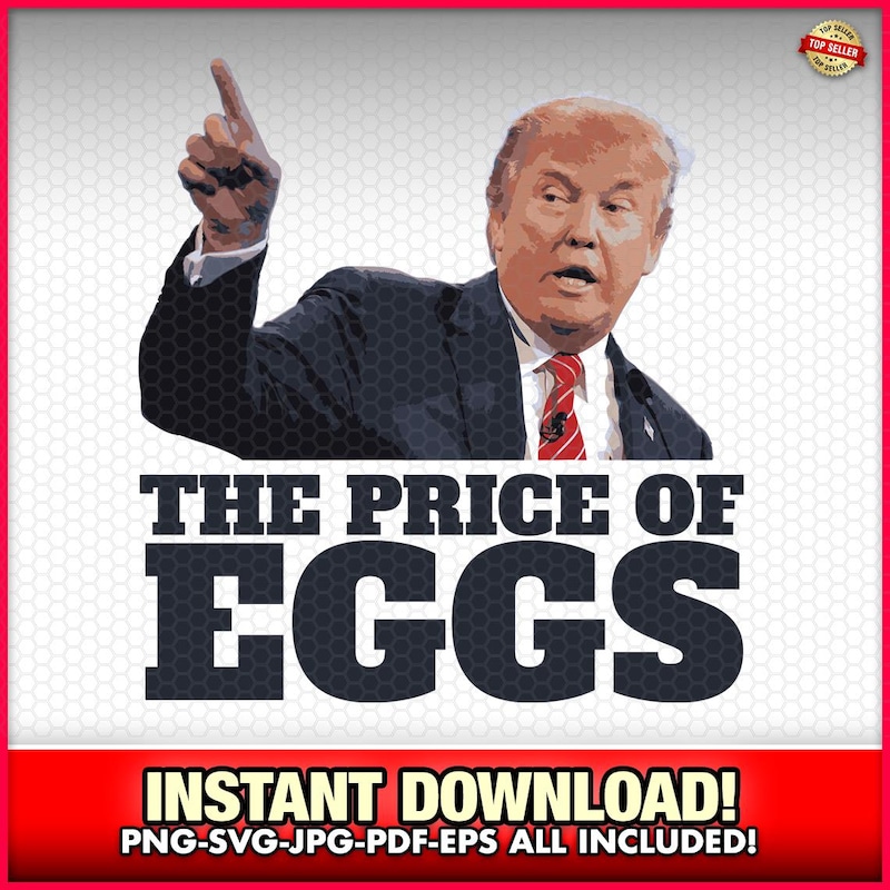 Trump Egg Prices Stickers - Etsy