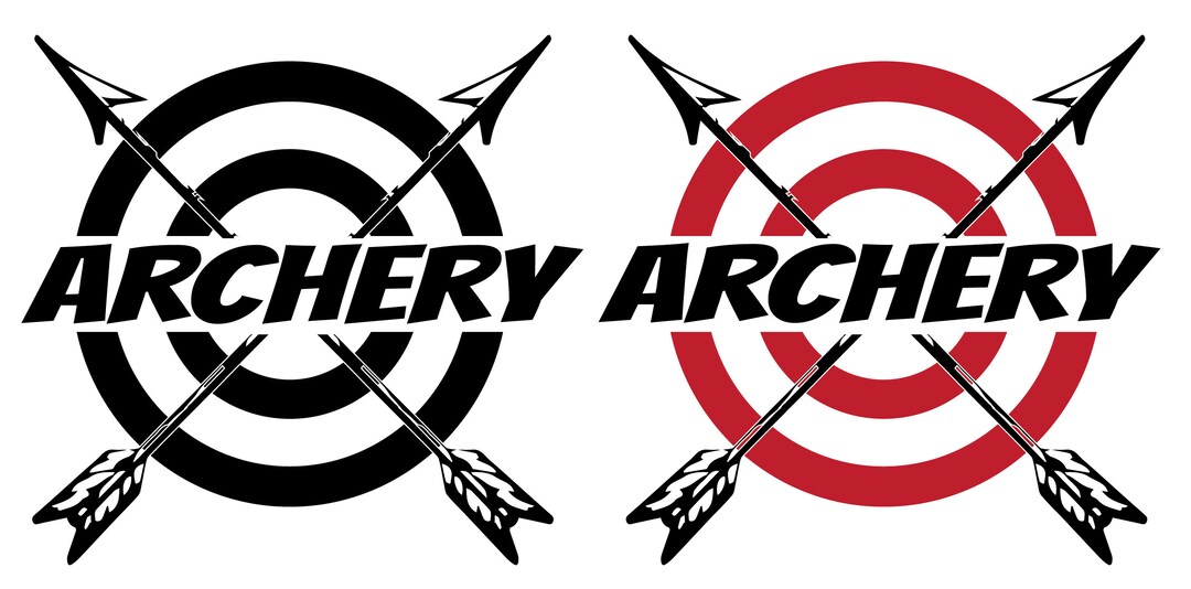 Archery High-resolution Vector Design SVG PNG PDF Instant - Etsy