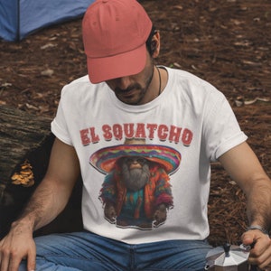 El Squatcho PNG Instant Download, Sasquatch Clipart, Southwest Forest ...